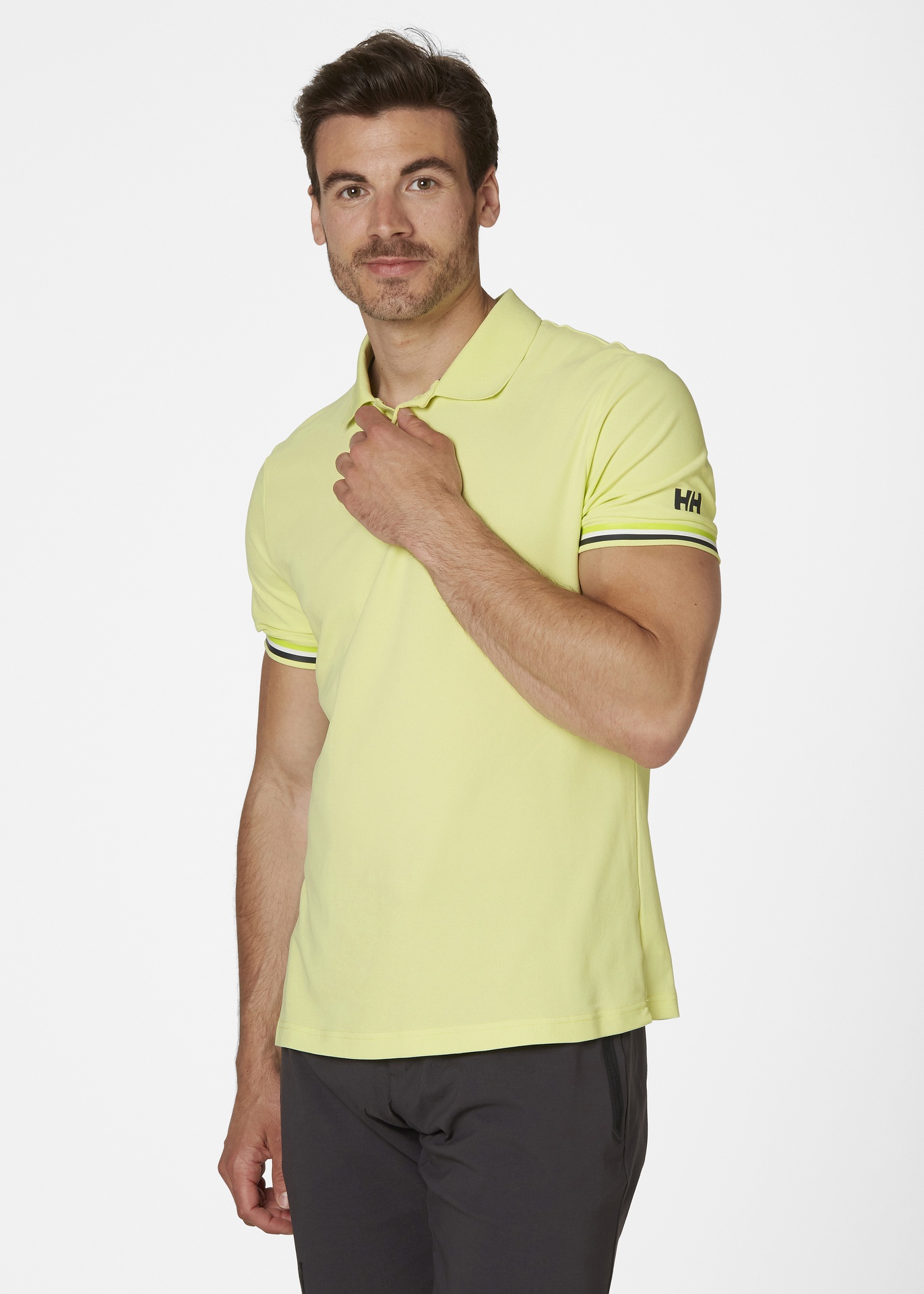 Triko Helly Hansen s lím. HP Code zero sunny lime - AVAR-YACHT CZ